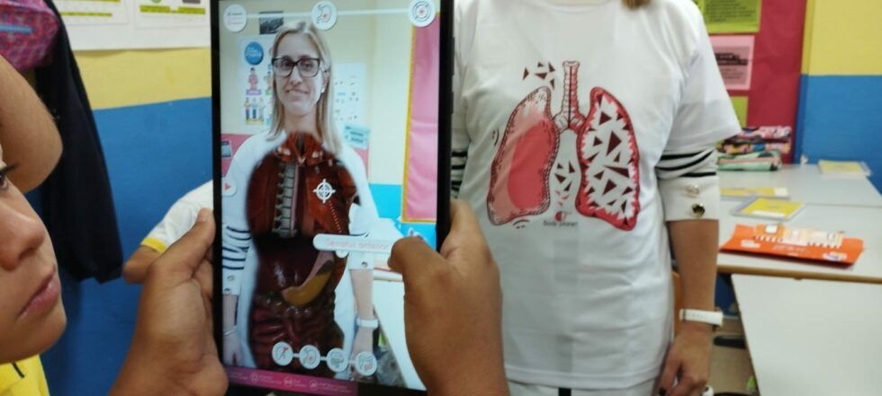 Realidad aumentada Science – Human Body | Colegio Bilingüe Las Claras ...
